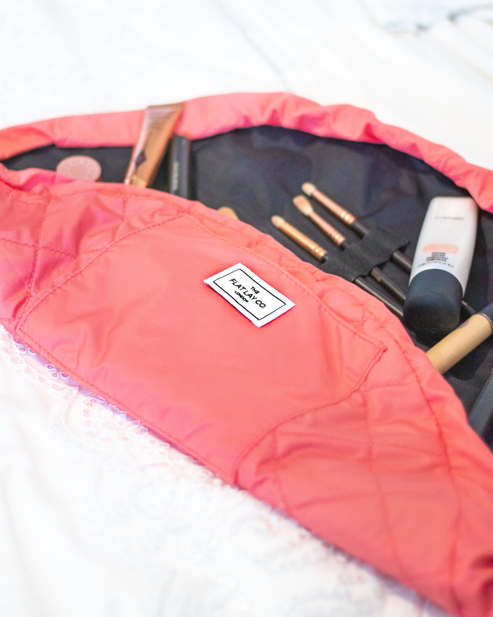The Open Flat Makeup Bag from The Flat Lay Co (Review)